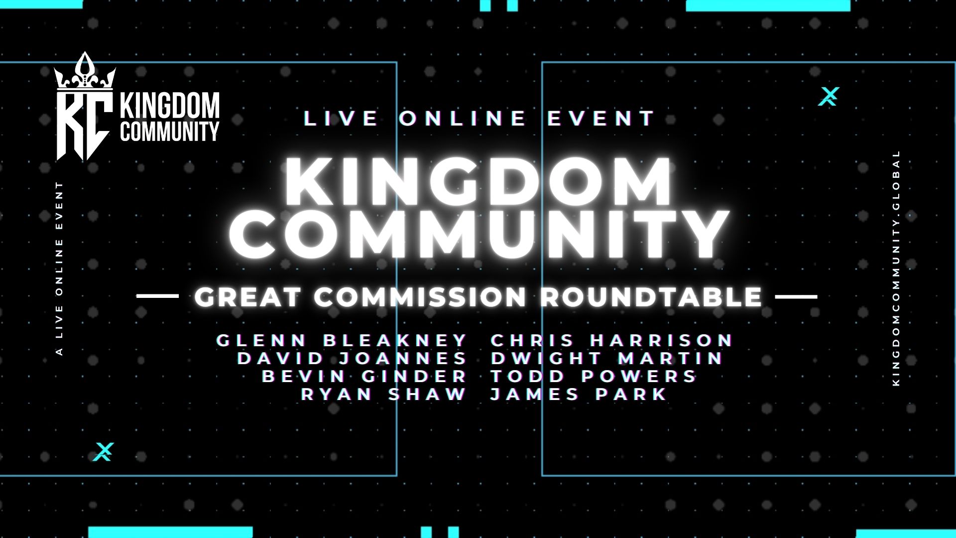 Kingdom Community Great Commission Roundtable - David Joannes